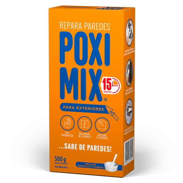 Poxi-Mix X 500G. Exterior - Avenida SRL