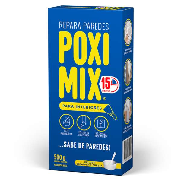 Poxi-Mix X 500G. Interior - Avenida SRL