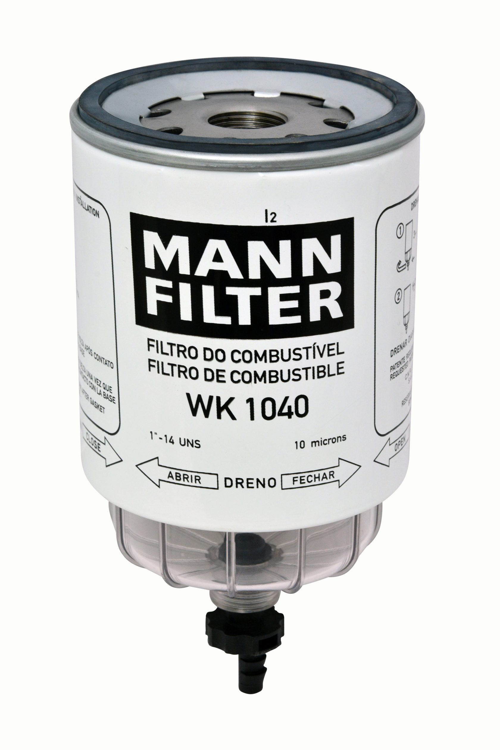 Filtro de combustible MANN WK 1040 - Avenida SRL